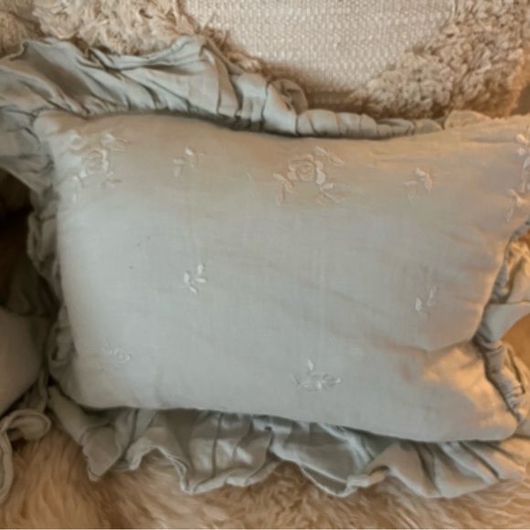Bella Notte | Bedding | Pair Of Bella Notte Boudoir Pillows Linen ...